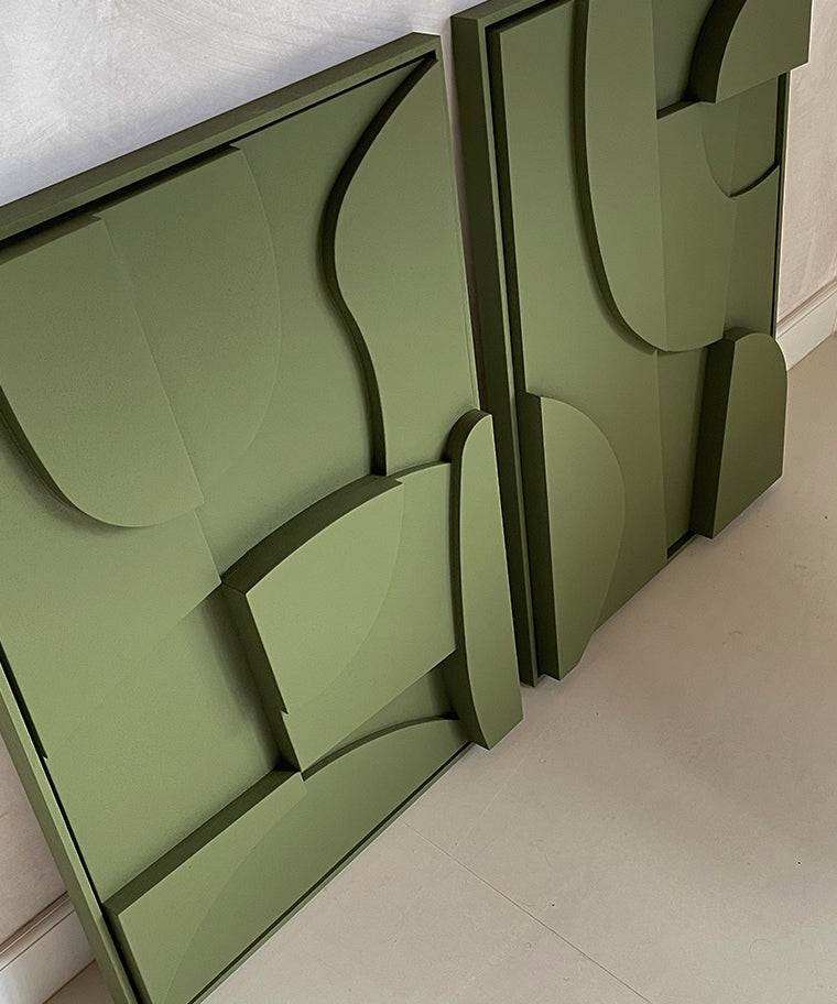 3D artwork - DUO 2 Archi + 2.2 Eye Sculptural wall art for your home ...